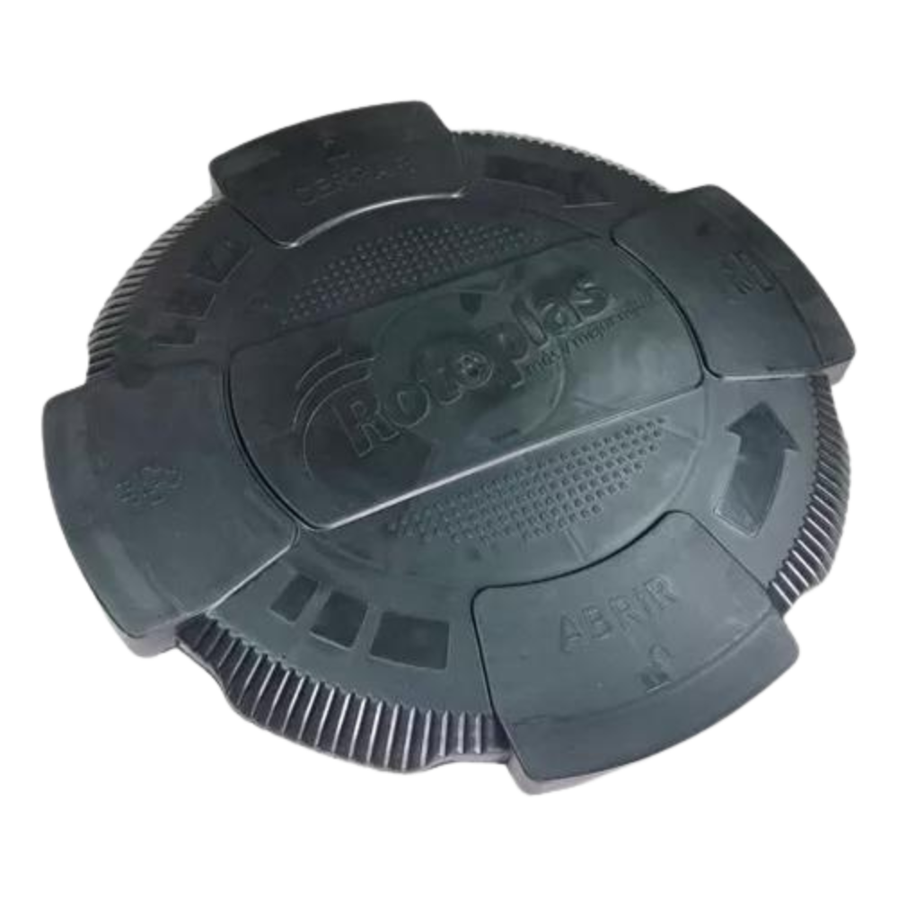 TAPA NEGRA ROSCADA TINACO PLUS - Tanques Industriales Superior