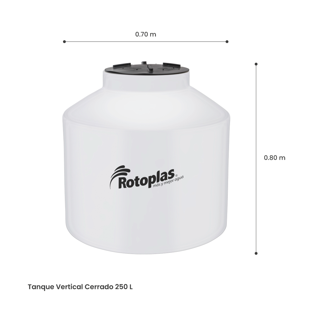 TVC- 2500L - Tanques Industriales Superior