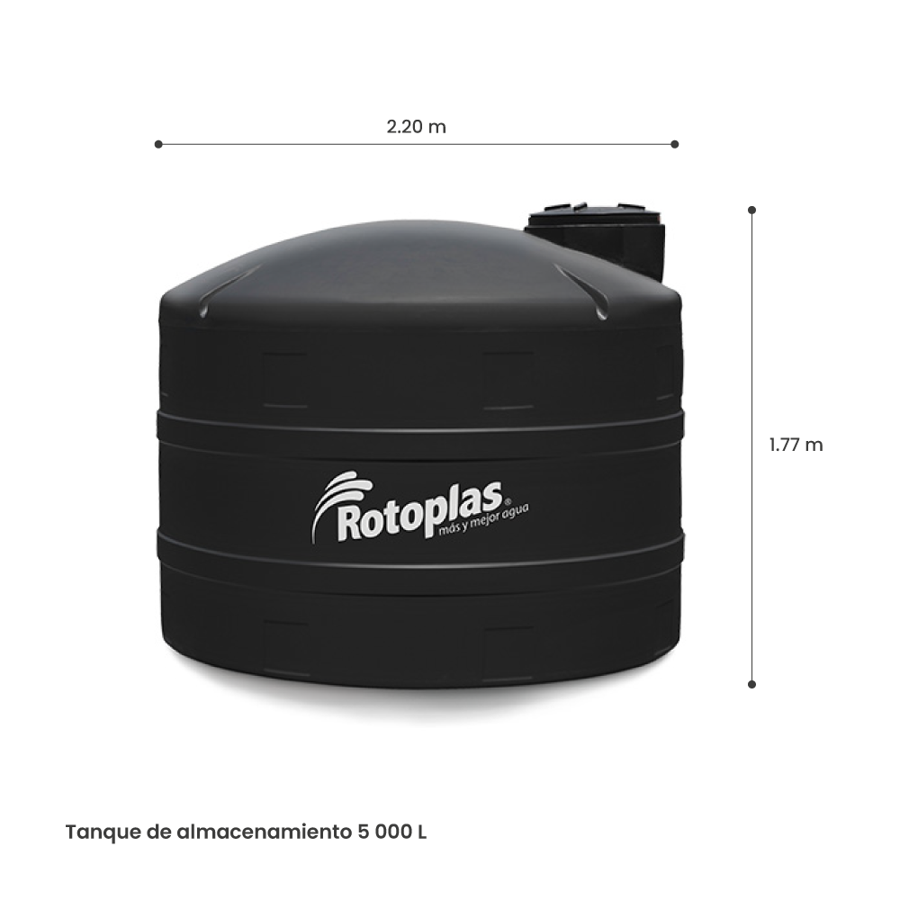 TAN- 5000L - Tanques Industriales Superior